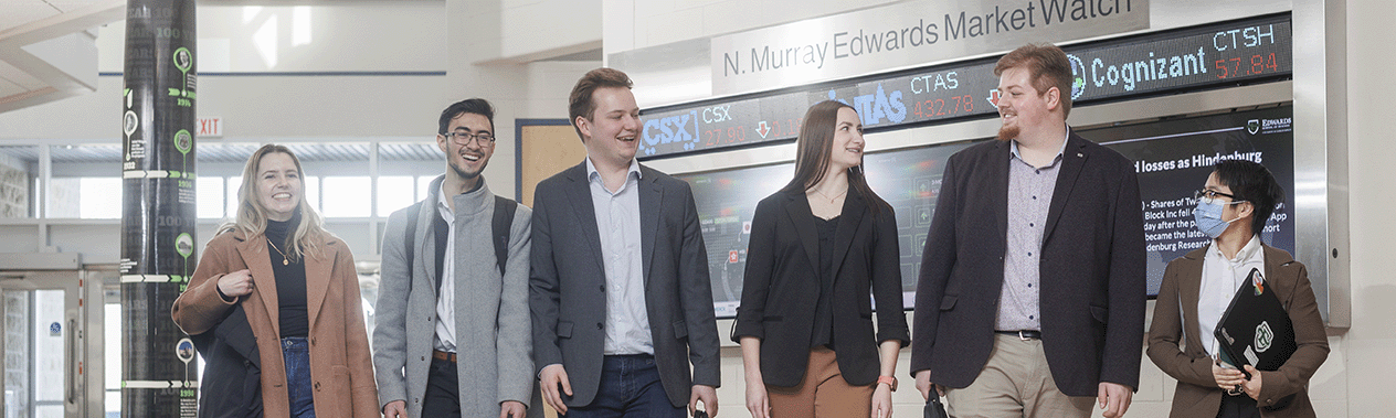 Undergraduate programs at Edwards School of Business